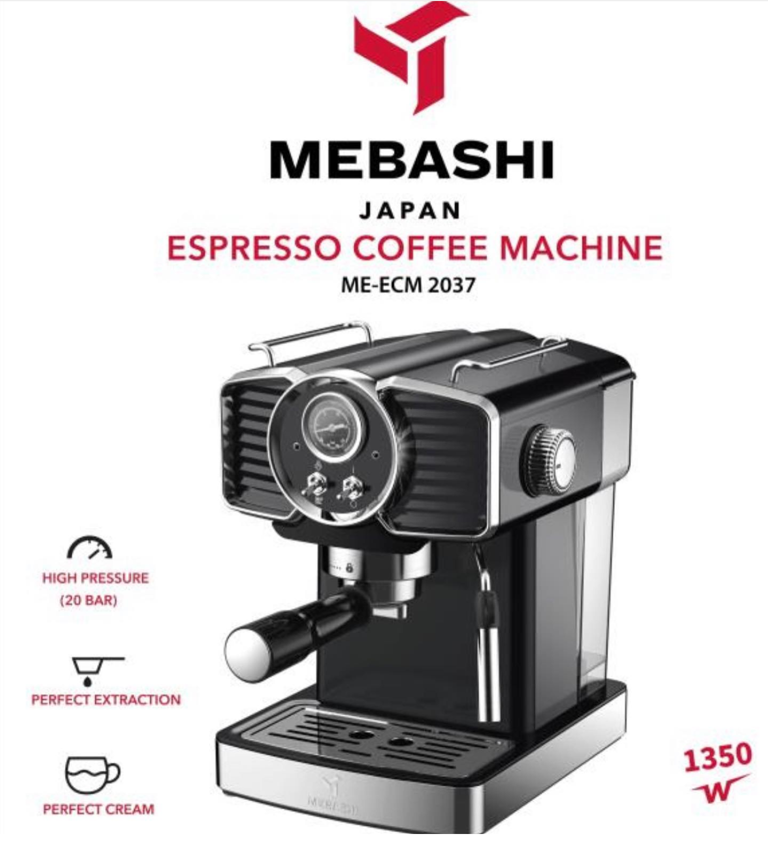 فروشگاه ابوکافی | اسپرسوساز مباشی مدل ME-ECM 2037