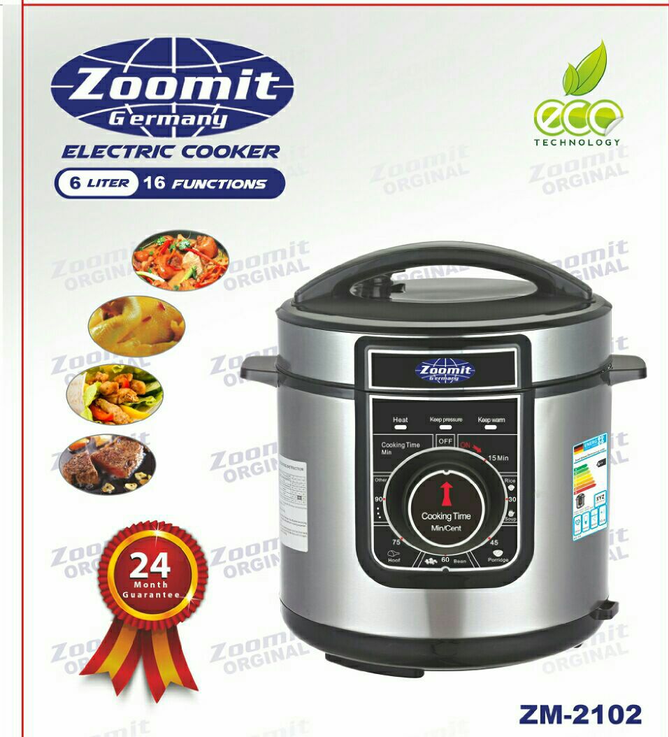 شرکت بازرگانی تجاری چرو | زودپز برقی زومیت ZOOMIT مدل ZM-2101