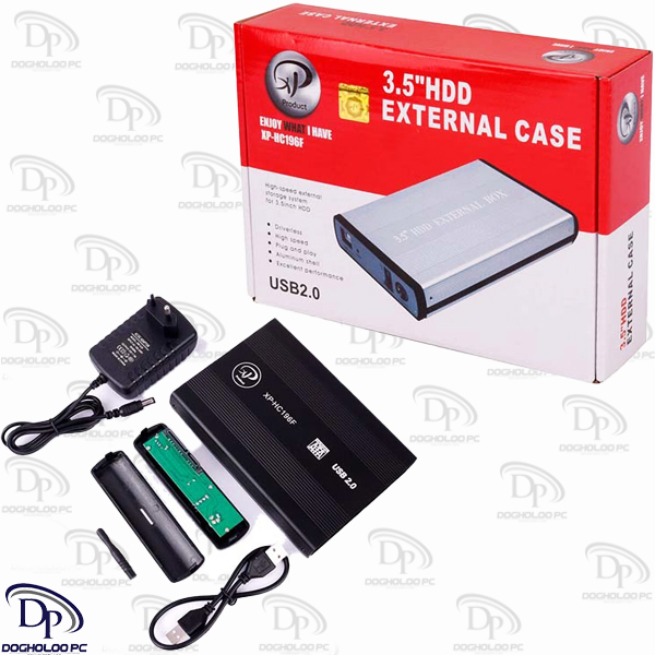 کامپیوتر دوقلو | باکس هارد 3.5 اینچ USB2 ایکس پی XP HC-196