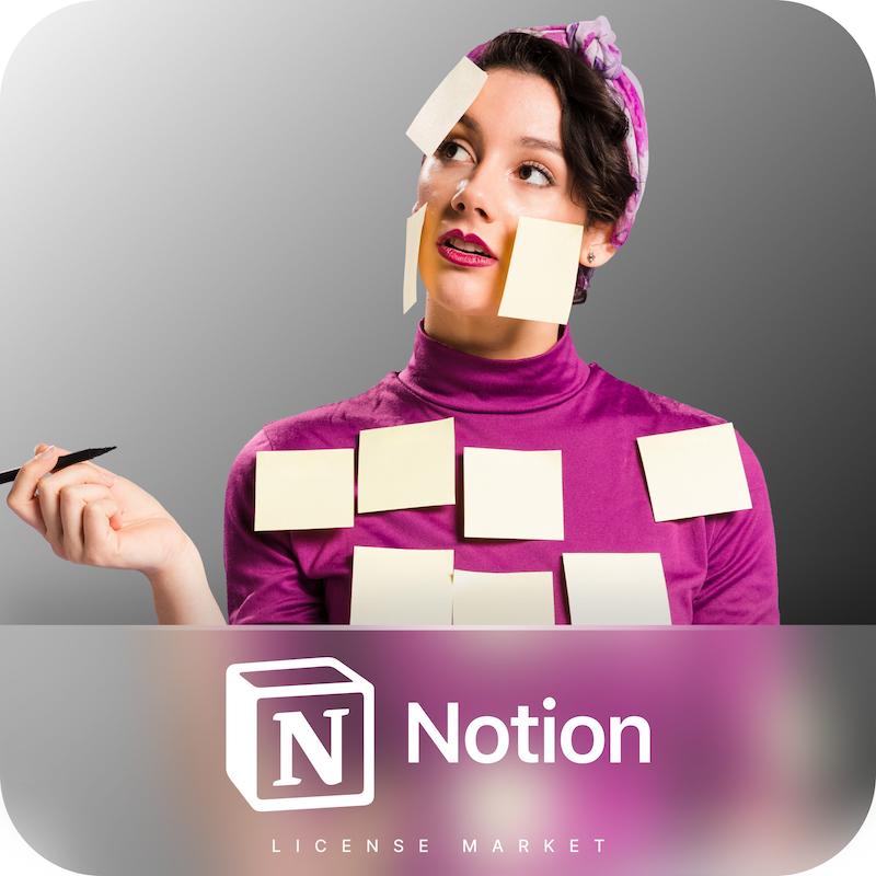 خرید اکانت Notion نوشن پرمیوم روی ایمیل شما (ارزان)