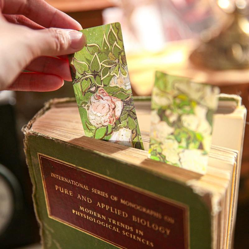 مغازه جادویی مونارک | ست بوکمارک های هنری کد V136