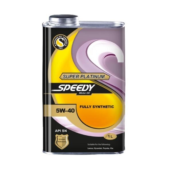فروشگاه روغن موتور اویل لند مارکت | روغن موتور اسپیدی مدل سوپر پلاتینیوم 5W-40 SN حجم 1 لیتر