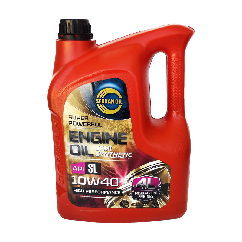 فروشگاه روغن موتور اویل لند مارکت | روغن موتور سرکان مدل 10W-40 SL حجم 4 لیتربرند سرکان