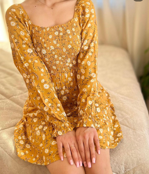 pink cherry style | پیراهن