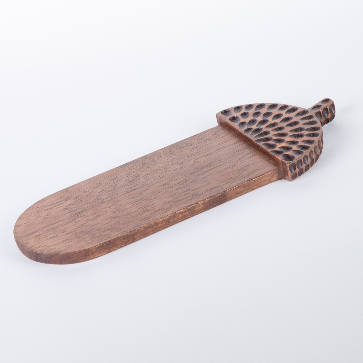 مشخصات، قیمت و خرید ظرف سرو چوبی طرح بلوط کد 13067