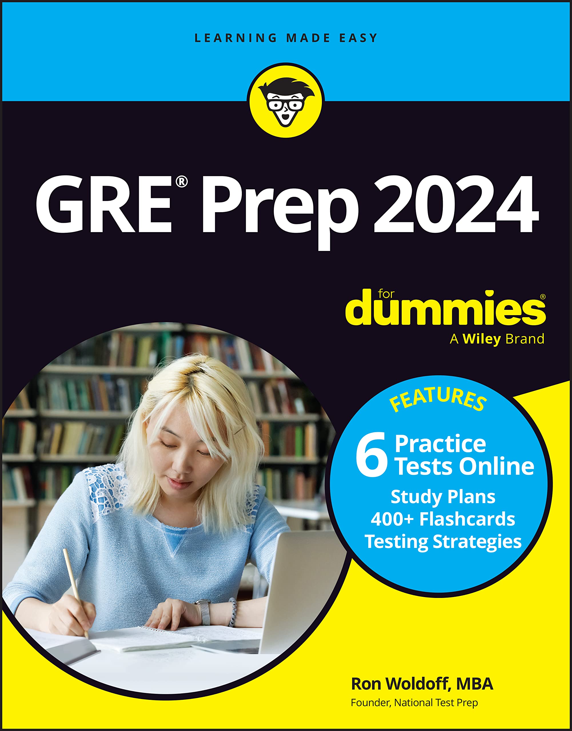 سایت اصلی فروشگاه سارانگ | خرید کتاب GRE Prep 2024 For Dummies 12th Edition