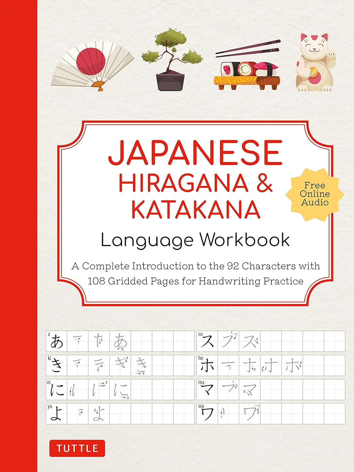سایت اصلی فروشگاه سارانگ | کتاب ژاپنی Japanese Hiragana and Katakana Language Workbook