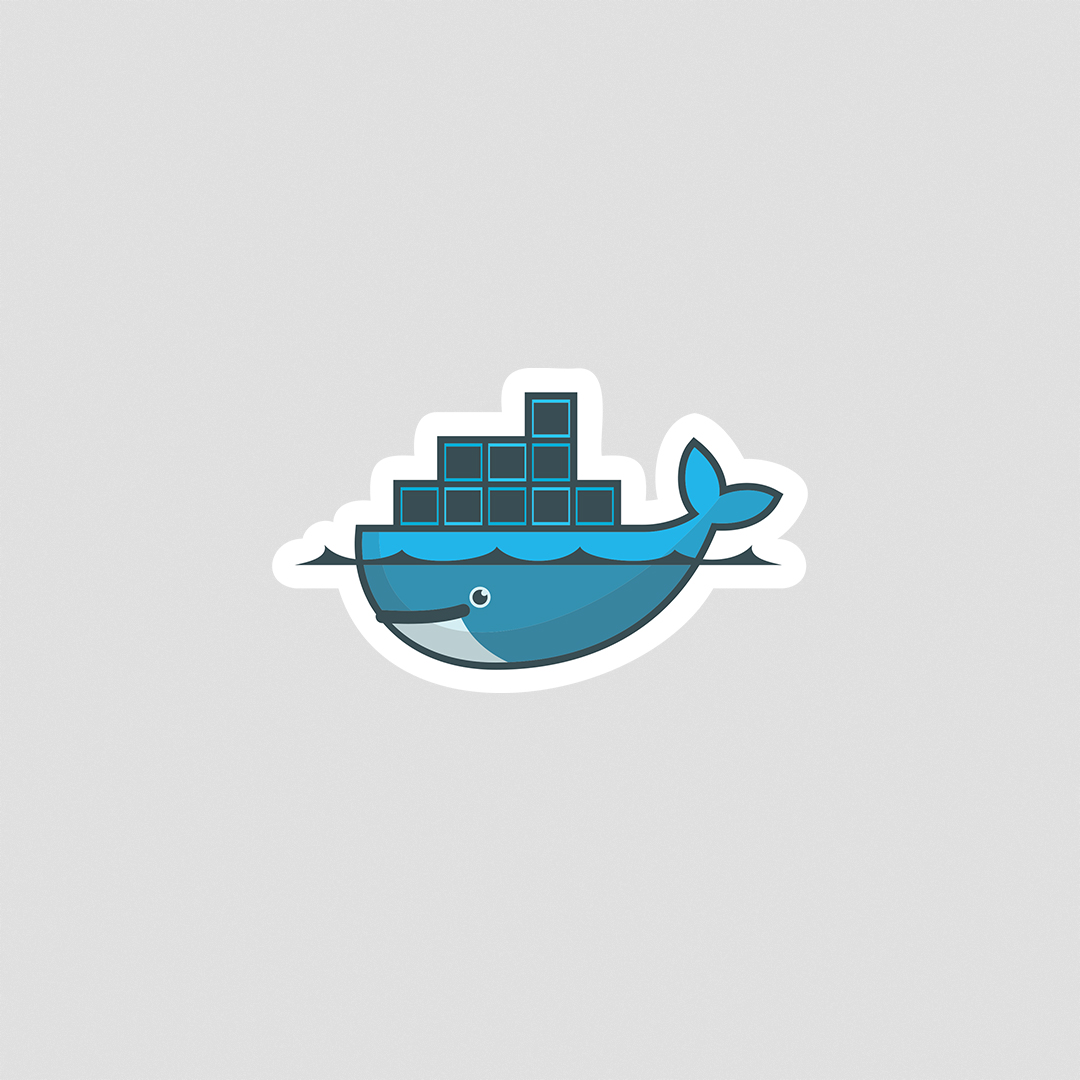 خرید استیکر لوگوی Docker | استیکت
